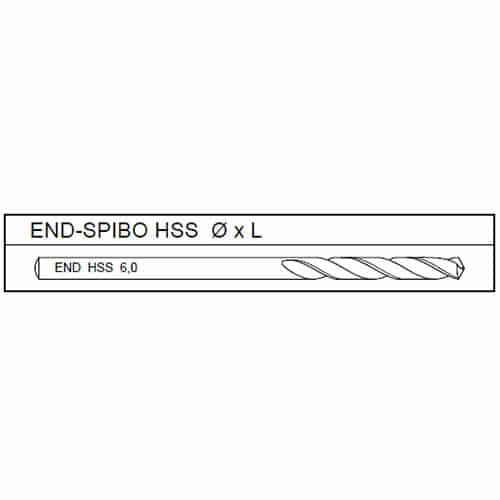 SPIBO HSS Ø x L | DWG Metallhandel